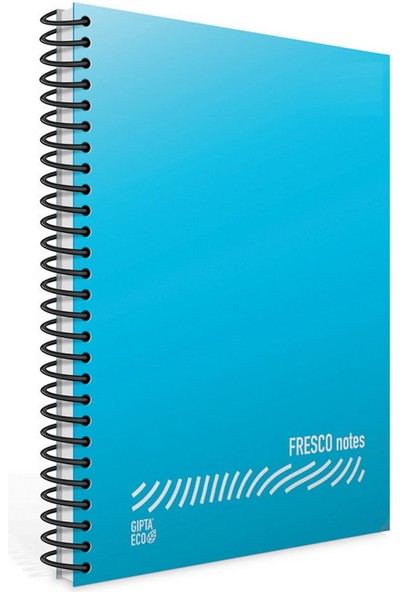 Gıpta Fresco A4 72 Yaprak Çizgili Spiralli Plastik Kapaklı Defter Gıpta Fresco A4 72 Yaprak Çizgili Spiralli Plastik Kapaklı Defter