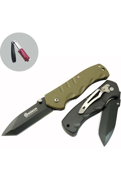 Böker Alsepeteavm Böker Serisi B 1-3 18 cm Haki Bıçak Jobon Kibritli Böker Alsepeteavm Böker Serisi B 1-3 18 cm Haki Bıçak Jobon Kibritli