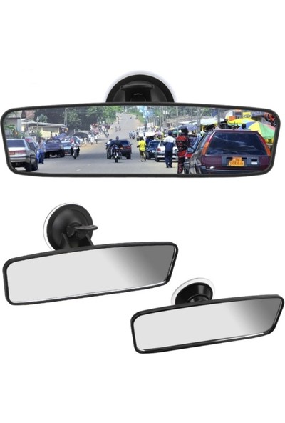 Gürler Oto Aksesuar Iç Dikiz Ayna Cama Vantuslu Araç Içi Ayna Vantuslu Ayarlı 60MM/240MM Gürler Oto Aksesuar Iç Dikiz Ayna Cama Vantuslu Araç Içi Ayna Vantuslu Ayarlı 60MM/240MM