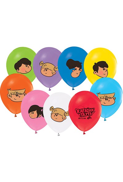 Parti Dünyası Rafadan Tayfa Baskılı Latex Balon 12 Adet Parti Dünyası Rafadan Tayfa Baskılı Latex Balon 12 Adet