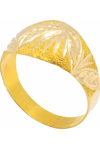 Cigold Taşsız Yüzük 14 Ayar Altın 2,21 gr 6387 Cigold Taşsız Yüzük 14 Ayar Altın 2,21 gr 6387