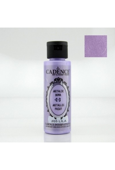 Cadence 205 Lila 70ML Metalik Boya Cadence 205 Lila 70ML Metalik Boya