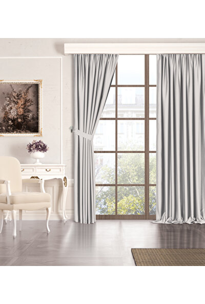 Perle Quartz Blackout Series Gri Renk Karartma Güneşlik Perde Perle Quartz Blackout Series Gri Renk Karartma Güneşlik Perde