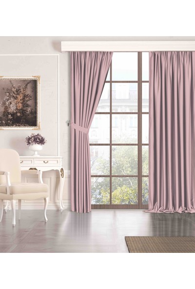 Perle Quartz Blackout Series Açık Gülkurusu Rengi Karartma Güneşlik Perde Perle Quartz Blackout Series Açık Gülkurusu Rengi Karartma Güneşlik Perde