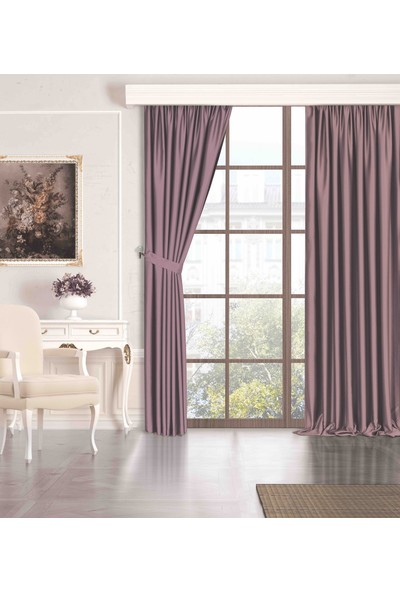 Perle Quartz Blackout Series Gülkurusu Rengi Karartma Güneşlik Perde Perle Quartz Blackout Series Gülkurusu Rengi Karartma Güneşlik Perde