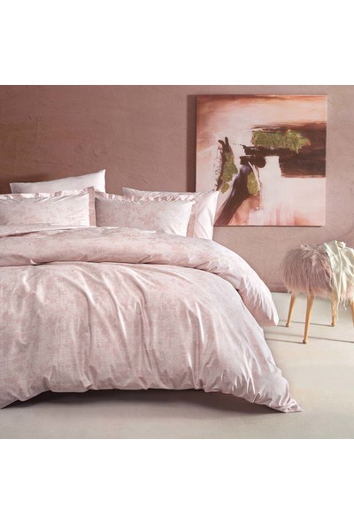 Yataş Bedding Morina Ranforce Nevresim Takımı - Pembe (Çift Kişilik)