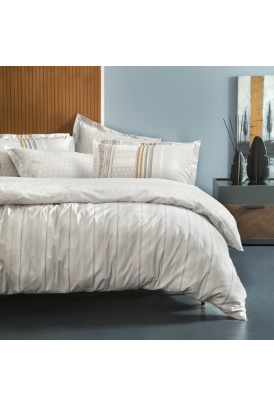Yataş Bedding Pamena Ranforce Nevresim Takımı - Gri (Tek Kişilik)