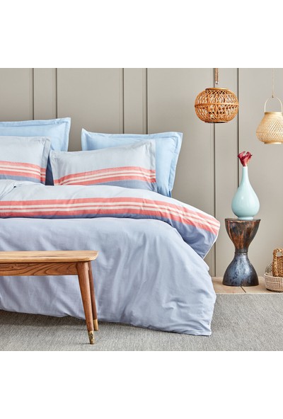 Yataş Bedding Lupin Ranforce Nevresim Takımı - İndigo (Tek Kişilik)