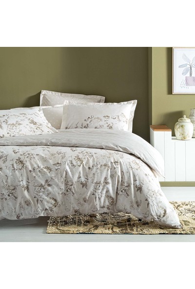 Yataş Bedding Farida Ranforce Nevresim Takımı - Bej (Tek Kişilik XL) Yataş Bedding Farida Ranforce Nevresim Takımı - Bej (Tek Kişilik XL)