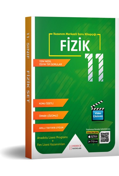 Derece Yayınları 11.Sınıf Fizik Modüler Set 2020-2021