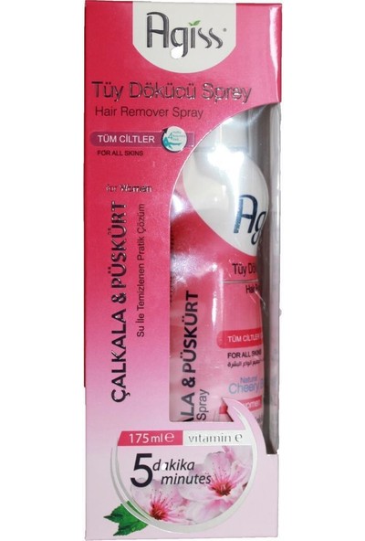 Agiss Tüy Dökücü Sprey Ağda 175 ml