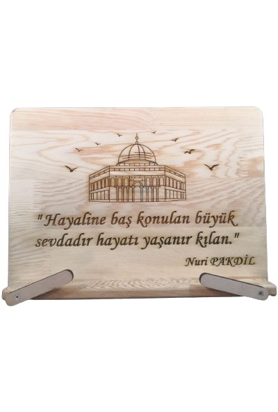Elal Tasarım Masaüstü Rahle / Kitap Tutucu / Tablet Tutucu Elal Tasarım Masaüstü Rahle / Kitap Tutucu / Tablet Tutucu