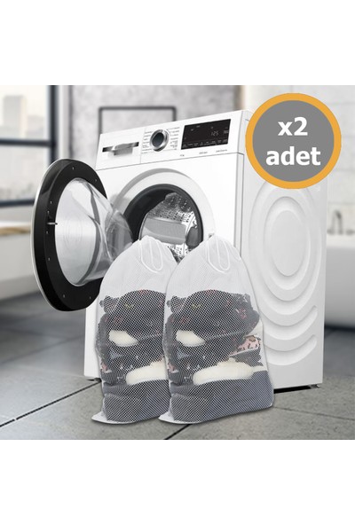 Mor Bebe 2 Adet Çamaşır Yıkama Filesi Ipli 35X45 Cm(Büyük Boy) Mor Bebe 2 Adet Çamaşır Yıkama Filesi Ipli 35X45 Cm(Büyük Boy)