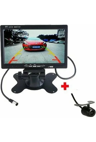 Audiomax Araç 7 Inç Araç Monitör +Geri Vites Arka Görüş Kamerası