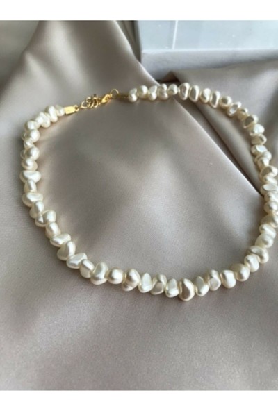 FullControl Cosibella Barok Görünüm Beyaz Inci Kolye FullControl Cosibella Barok Görünüm Beyaz Inci Kolye