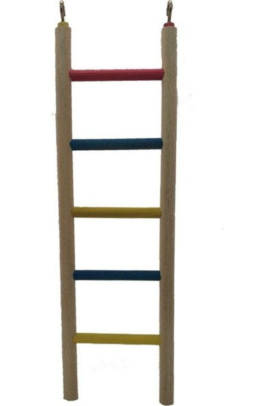Uniq Bird Toys Ahşap Renkli Kuş Merdiveni Büyük Uniq Bird Toys Ahşap Renkli Kuş Merdiveni Büyük