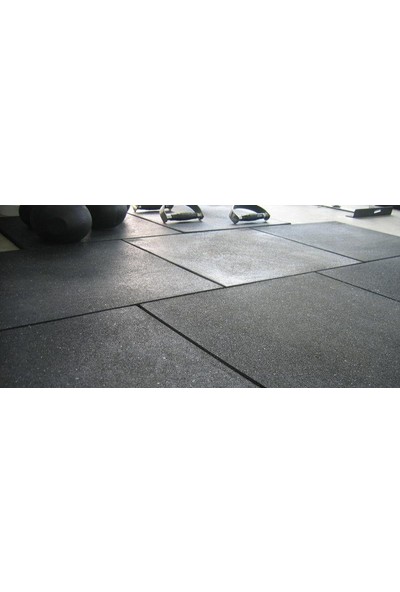 Ucuza Spor Kaucuk Zemin Kaplama 50 x 50 x 2 cm.