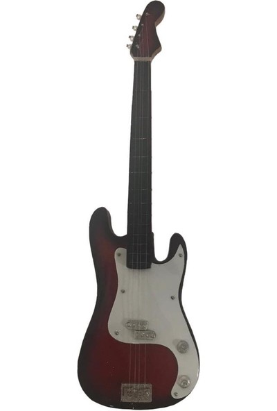 Farbu Oyuncak Farbu Minyatür Bas Gitar Modeli FBBG05