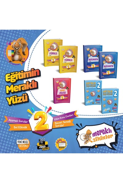 Meraklı Kitap Meraklı Zihinler 2. Sınıf Meraklı Öğretim Seti