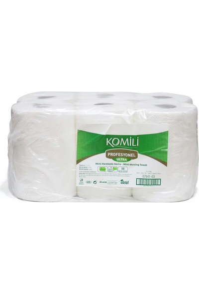Komili - Hareketli Havlu 21 cm (3,5 Kg) - 6 Rulo