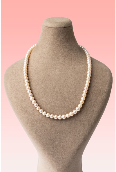 Pearls In Ocean Beyaz Renk Gerçek Inci Kolye Classic Serisi 344 Pearls In Ocean Beyaz Renk Gerçek Inci Kolye Classic Serisi 344