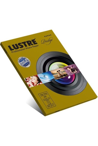Lustre A4 Inkjet Parlak Fotoğraf Kağıdı 280 gr A4 20 x 30 cm Lustre A4 Inkjet Parlak Fotoğraf Kağıdı 280 gr A4 20 x 30 cm