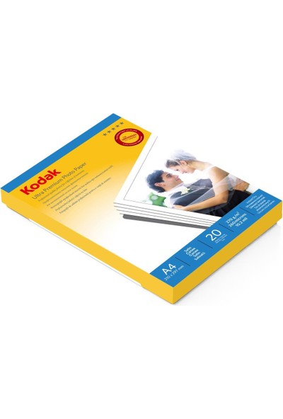 Kodak Inkjet Fotoğraf Kağıdı A3 Satin Mat 270 gr 30 x 42 cm Kodak Inkjet Fotoğraf Kağıdı A3 Satin Mat 270 gr 30 x 42 cm