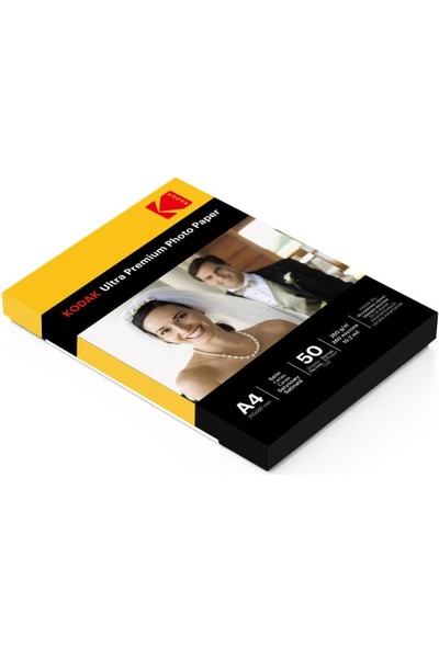 Kodak Inkjet Fotoğraf Kağıdı A4 Satin Mat 260 gr 20 x 30 cm Kodak Inkjet Fotoğraf Kağıdı A4 Satin Mat 260 gr 20 x 30 cm
