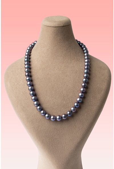 Pearls In Ocean Siyah Renk Gerçek Inci Kolye Aaa Kalite Joy Serisi 415 Pearls In Ocean Siyah Renk Gerçek Inci Kolye Aaa Kalite Joy Serisi 415