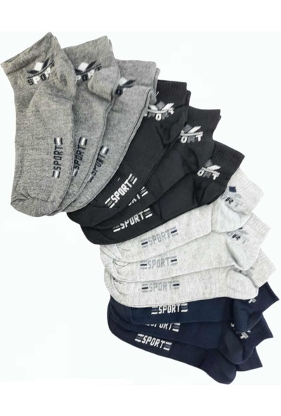 Black Arden Socks 12'li Pamuklu Ekonomik Erkek Patik Kısa Çorap 40-44 ESKT-0006 Black Arden Socks 12'li Pamuklu Ekonomik Erkek Patik Kısa Çorap 40-44 ESKT-0006