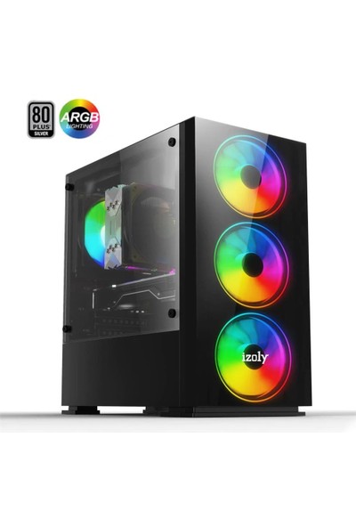 İzoly K201 İ5-750 8GB 128GB SSD DDR5 R7 240 4GB Oyun Bilgisayarı