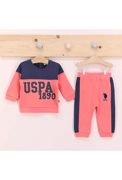 U.S. Polo Assn. Uzun Kollu 2'li Bebek Takımı USB585