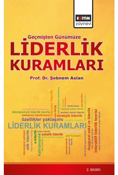Eğitim Kitabevi Yayınları Geçmişten Günümüze Liderlik Kuramları (Sağlık Yönetimi Bakış Açısıyla) Eğitim Kitabevi Yayınları Geçmişten Günümüze Liderlik Kuramları (Sağlık Yönetimi Bakış Açısıyla)