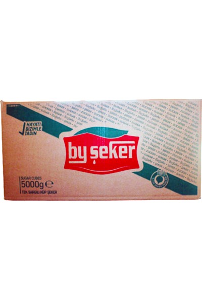 By Şeker Tek Sargılı Küp Şeker 5 kg