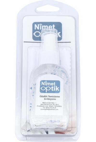 Nimet Optik 3 Adet Gözlük Temizleme Seti Nimet Optik 3 Adet Gözlük Temizleme Seti