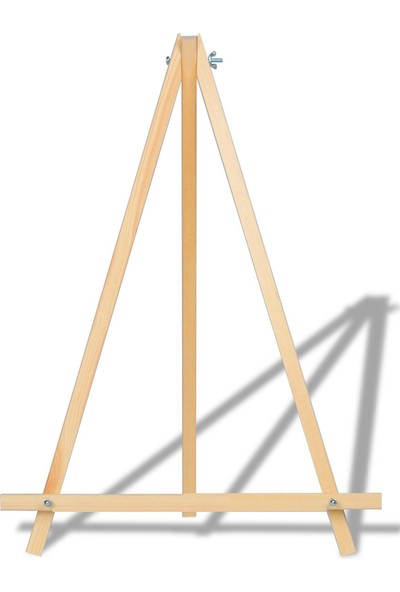 Ahşap Akrobat Masaüstü Ahşap Büyük Boy Katlanabilir Tuval Ayağı Şövale