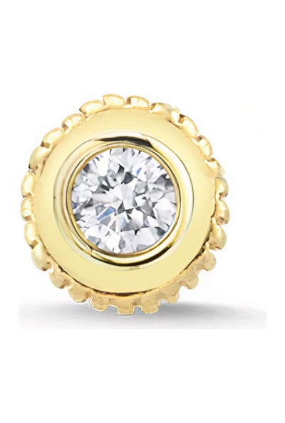 Altın Sepeti Altınsepeti Altın Tektaşlı Helix Kıkırdak Piercing Altın Sepeti Altınsepeti Altın Tektaşlı Helix Kıkırdak Piercing