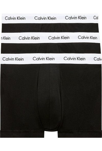 Calvin Klein U2664G Düşük Bel 3lü Paket Erkek Boxer Calvin Klein U2664G Düşük Bel 3lü Paket Erkek Boxer