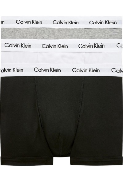 Calvin Klein U2664G Düşük Bel 3lü Paket Erkek Boxer Calvin Klein U2664G Düşük Bel 3lü Paket Erkek Boxer