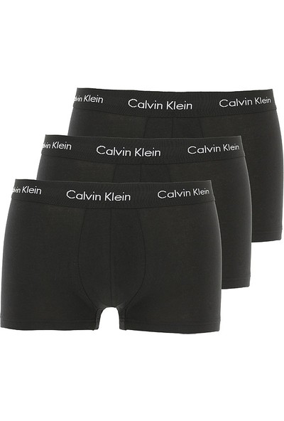 Calvin Klein U2664G Low Rise Trunk 3PK Erkek Boxer Calvin Klein U2664G Low Rise Trunk 3PK Erkek Boxer