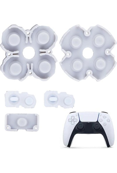 Konsol İstasyonu Playstation 5 Lastik Seti Dualsense Lastik Tamir Konsol İstasyonu Playstation 5 Lastik Seti Dualsense Lastik Tamir