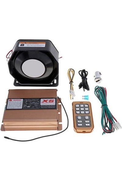 Nokta Profesyonel Siren 200 W Uzaktan Kumandalı Megafonlu Konuşmalı Nokta Profesyonel Siren 200 W Uzaktan Kumandalı Megafonlu Konuşmalı
