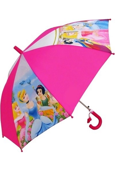 Vardem Disney Prenses Lisanslı Düdüklü Çocuk Şemsiyesi