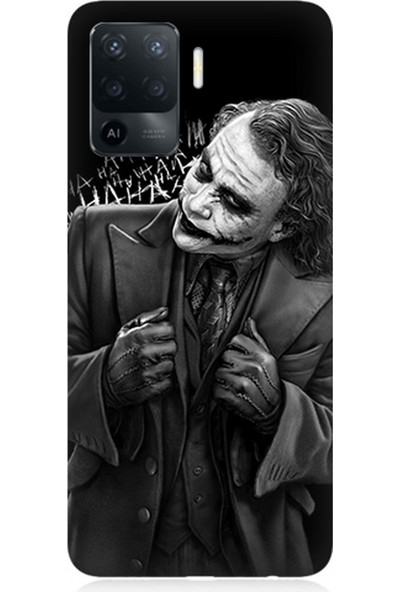 Teknomeg Oppo Reno 5 Lite Joker Desenli Silikon Kılıf