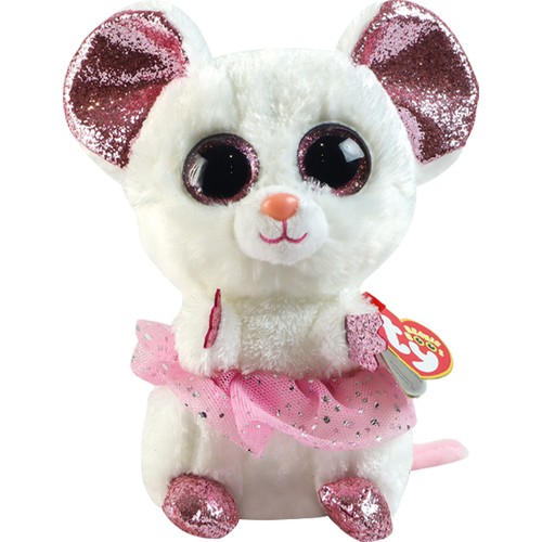 Ty Beanie Boo Nina Balerin Beyaz Fare 15 Cm. Fiyatı