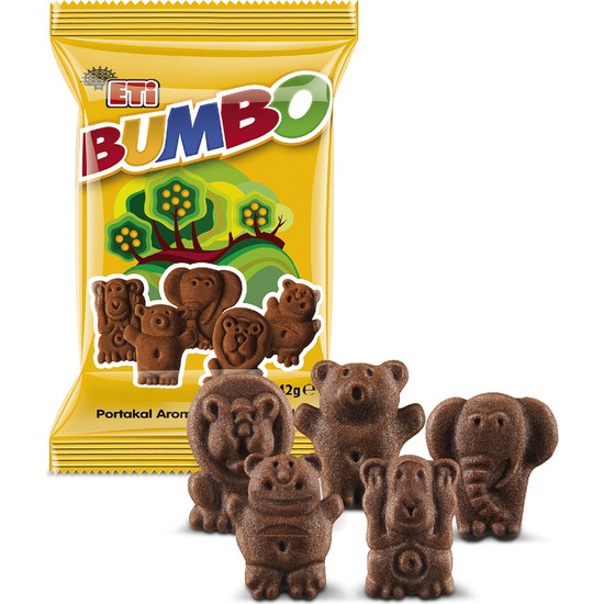 Eti Bumbo Portakal Aromalı Kakaolu Bisküvi 42 g x 24 Adet Fiyatı