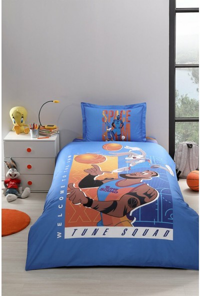 Özdilek Space Jam Lebron Tek Kişilik Lisanslı Çocuk Nevresim Takımı