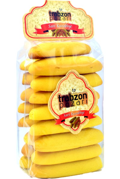 Trabzon Pazarı Yöresel Trabzon Sarı Kurabiyesi 400 gr