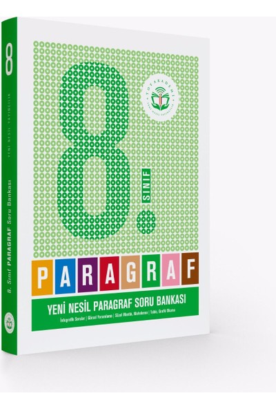 Toy Akademi 8. Sınıf Yeni Nesil Paragraf Soru Bankası