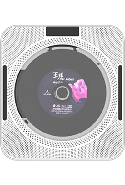 Generic YHS-08C Taşınabilir CD Çalar Duvara Monte CD Müzik (Yurt Dışından)